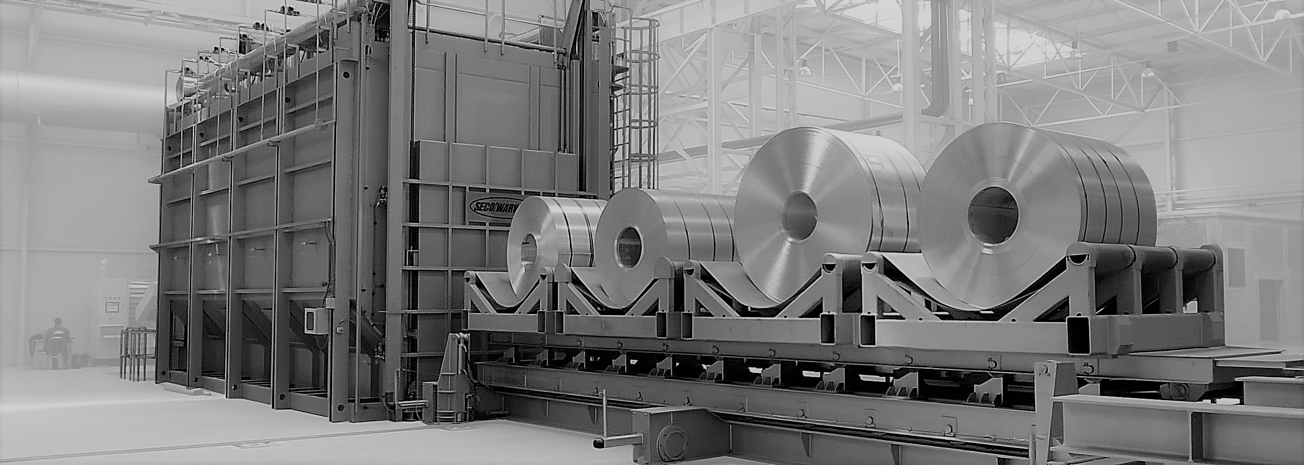 Aluminium coil annealing furnace vortex