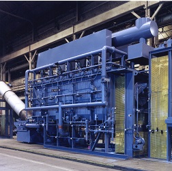 rotary retort furnace from SECO/WARWICK