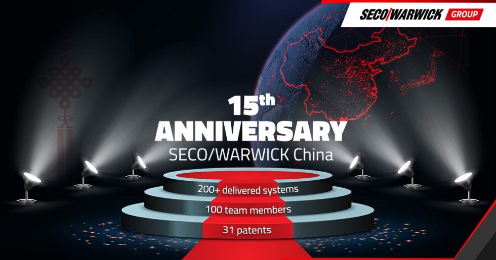 15 years of SECO/WARWICK in China